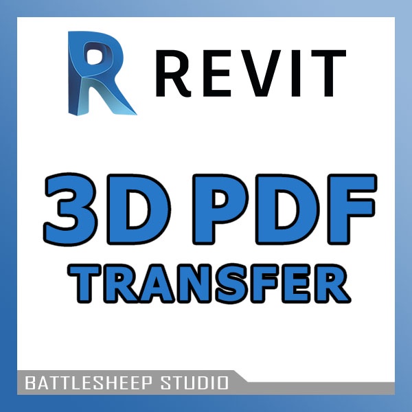 REVIT 3D PDF TRANSFER | 蝦皮購物