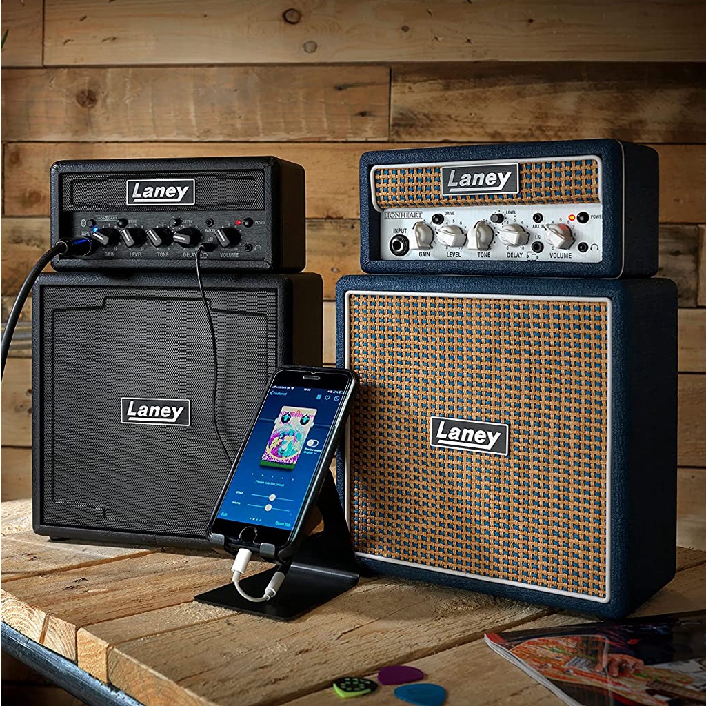 【公司貨】 Laney MINISTACK B LION 吉他音箱 電吉他音箱 迷你音箱 小音箱 接手機 效果器 藍芽 | 蝦皮購物