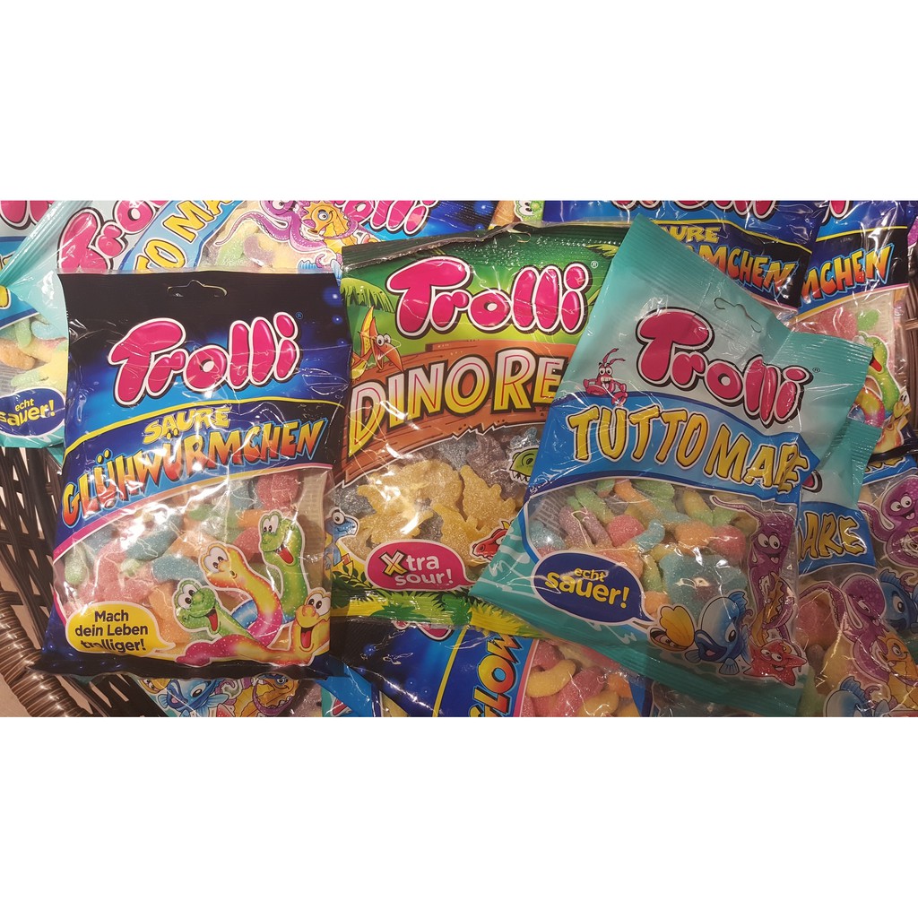 素食可吃 恐龍(全新到貨) 章魚造型QQ軟糖150克 Trolli 德國多利軟糖 蚯蚓造型 多力軟糖 | 蝦皮購物