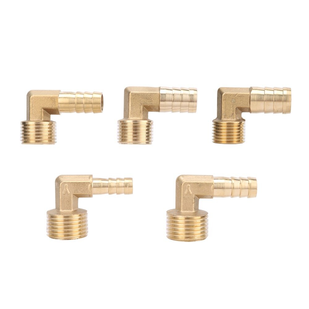 2 件黃銅 1/2" BSP 外螺紋到 8/10/12/14/16mm 帶刺彎頭連接器 | 蝦皮購物