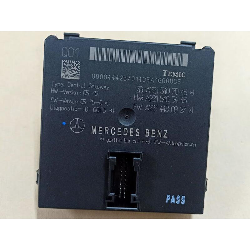 賓士BENZ W221 C216 S CL AMG 中央網關模組 ZGW ZGS CGW GM 休眠模組 網關電腦 | 蝦皮購物