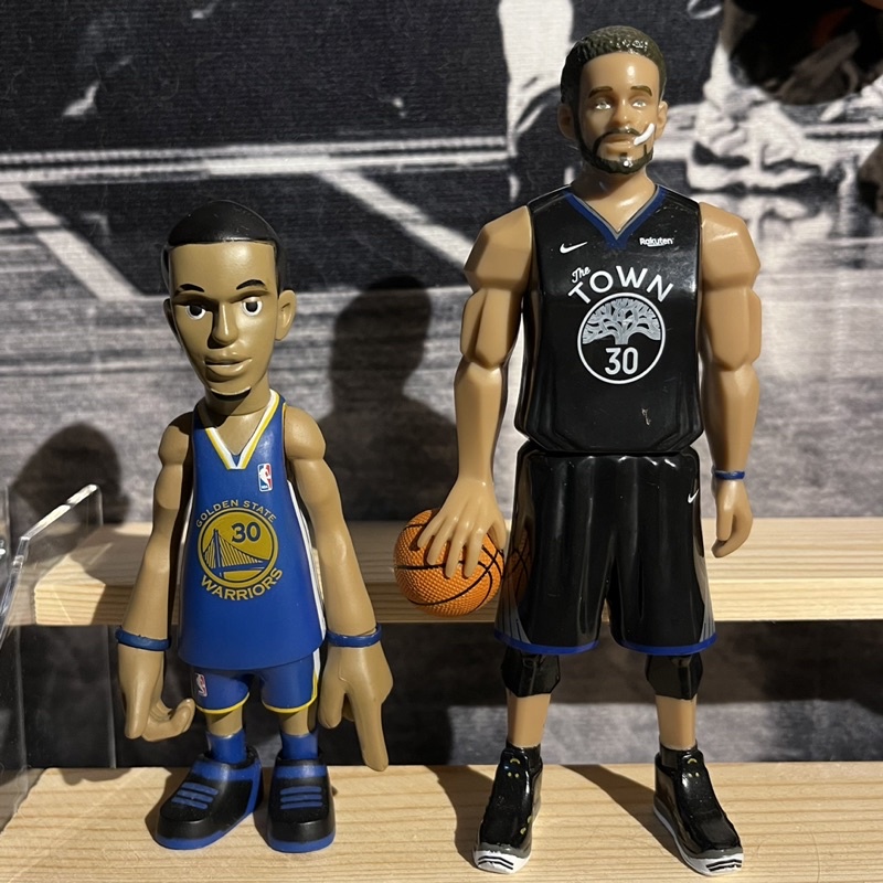 NBA Stephen Curry Mindstyle Coolrain/SGA 可動 公仔 正品 | 蝦皮購物