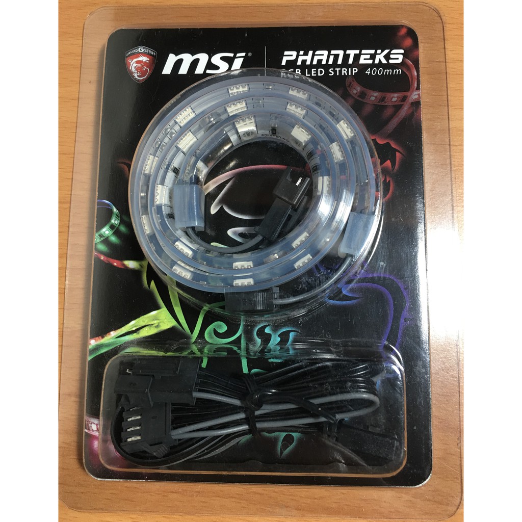 MSI LED燈條 PHANTEKS RGB LED STRIP 400mm 12V4P RGB | 蝦皮購物