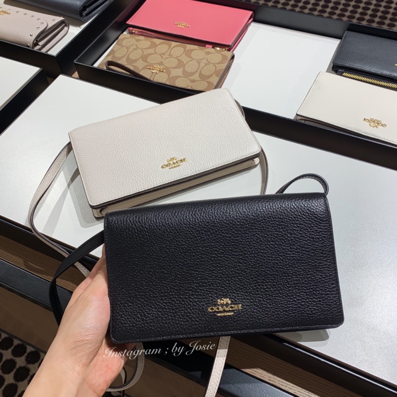 【現貨】美國代購 🇺🇸 Coach 經典款 馬車 皮革 Woc 小書包 斜背包 側背包 | 蝦皮購物