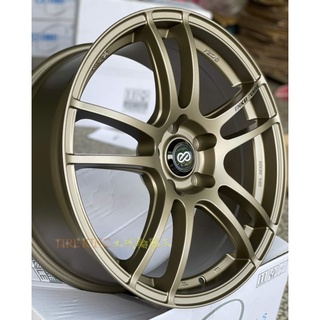 土城輪胎王 新款色 ENKEI SC24 18吋鋁圈 平光古銅 亮黑 5/114.3 五爪開叉 閃卡鉗 | 蝦皮購物