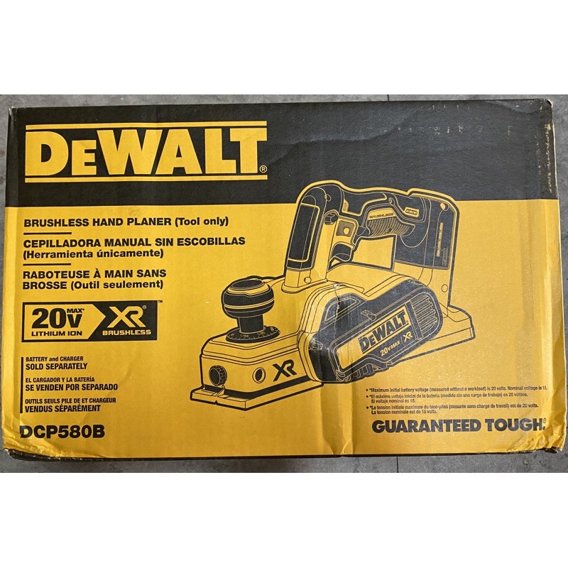 美國得偉 DeWALT DCP580 20V無碳刷 木工刨刀機 | 蝦皮購物