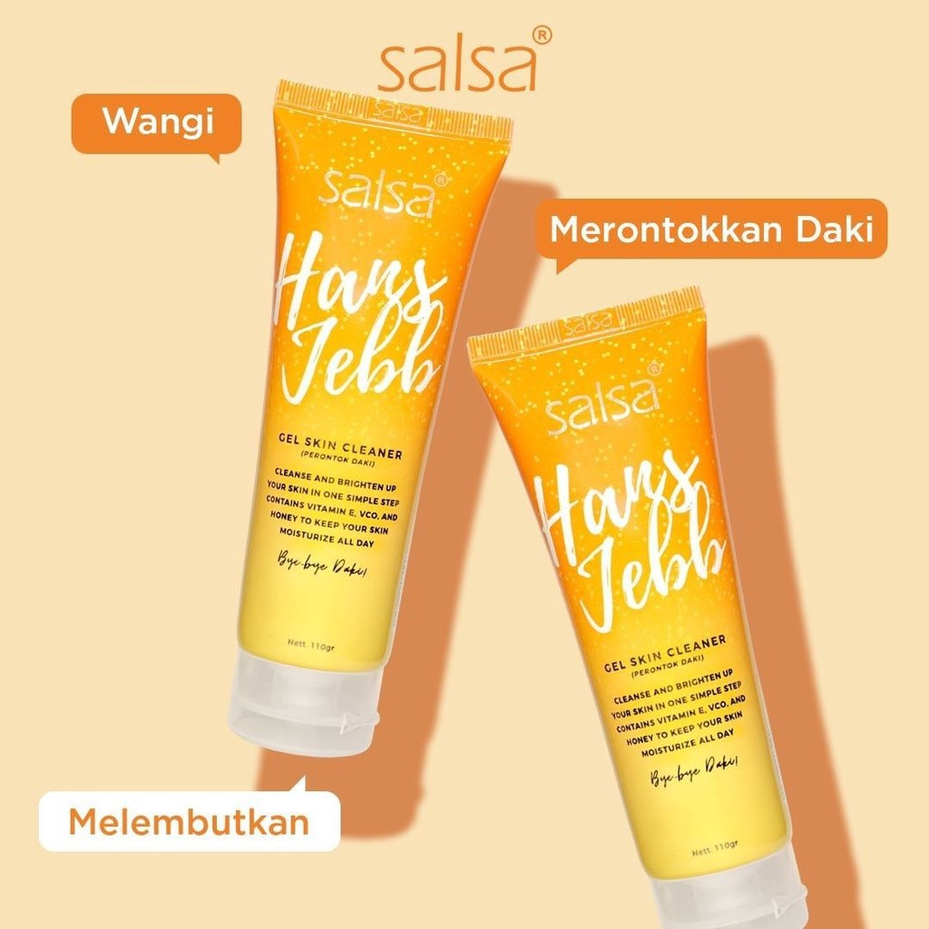 Salsa Hans Jebb Gel Skin Cleanser Perontok Daki Original | 蝦皮購物
