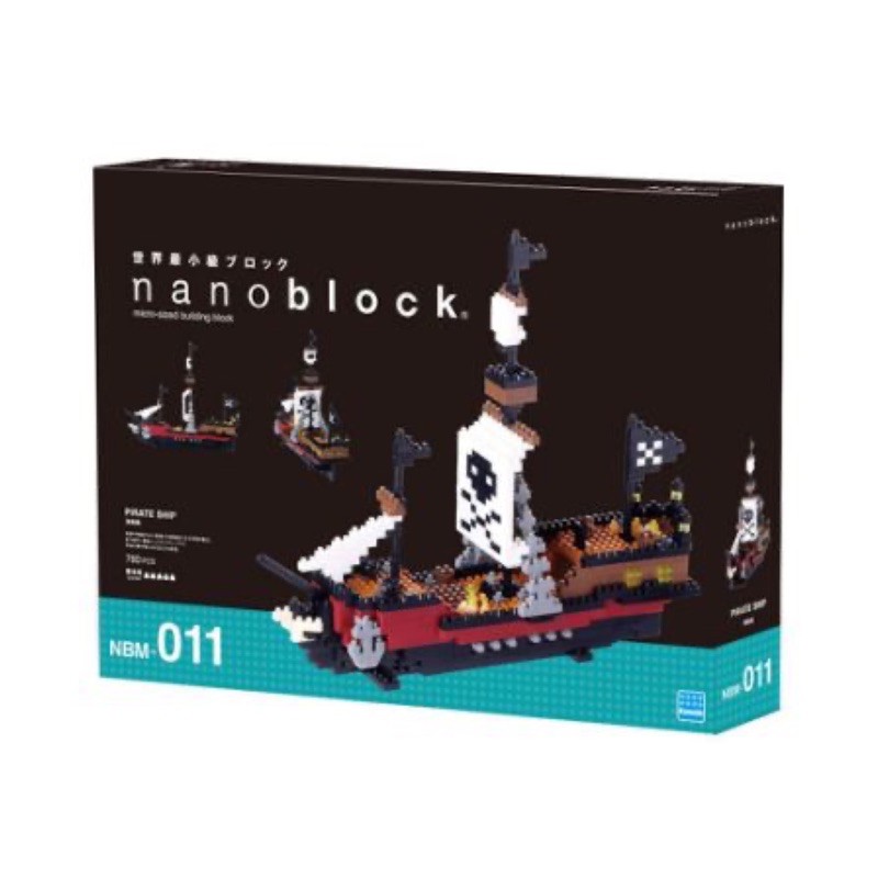 Kawada nanoblock 日本河田微型積木｜NBM_ 海盜船｜另有多款可供選擇[收藏天地] | 蝦皮購物