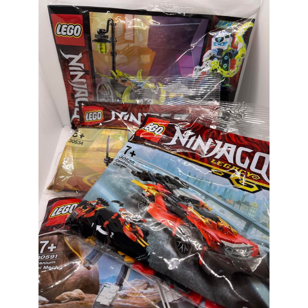 LEGO 樂高 旋風忍者 袋裝 30535 30537 30534 30591 30536 30593 | 蝦皮購物