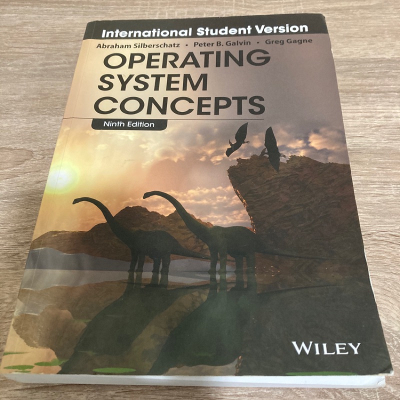 Operating system concepts 9th 作業系統原文書 恐龍本 聖經本 售900 | 蝦皮購物