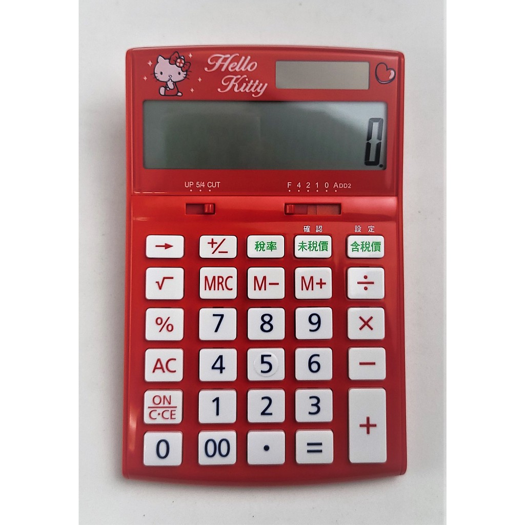 【三角貓屋】三麗鷗 HELLO KITTY KT 計算機 KT-800 D00006 | 蝦皮購物