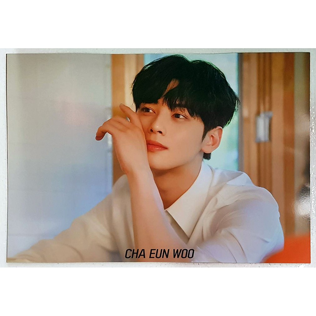 Kpop Cha Eun Woo Photo Poster 06 Goods Kdrama True Beauty | 蝦皮購物