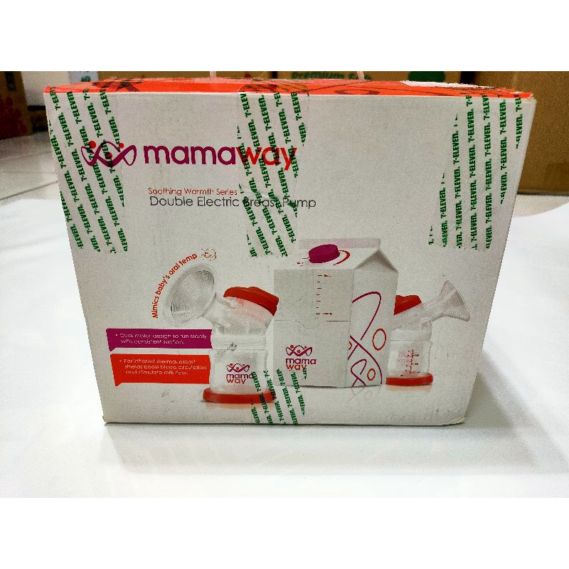 （二手）mamaway 媽媽餵 雙邊電動溫熱擠乳器/擠奶器（1.5代） | 蝦皮購物