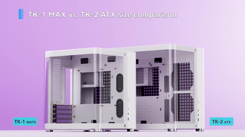 【Jonsbo】TK1 V2 黑/白 雙曲環景機殼(MATX/支援華碩BTF背插主板/曲面環景玻璃/240水冷/垂直風道 | 蝦皮購物