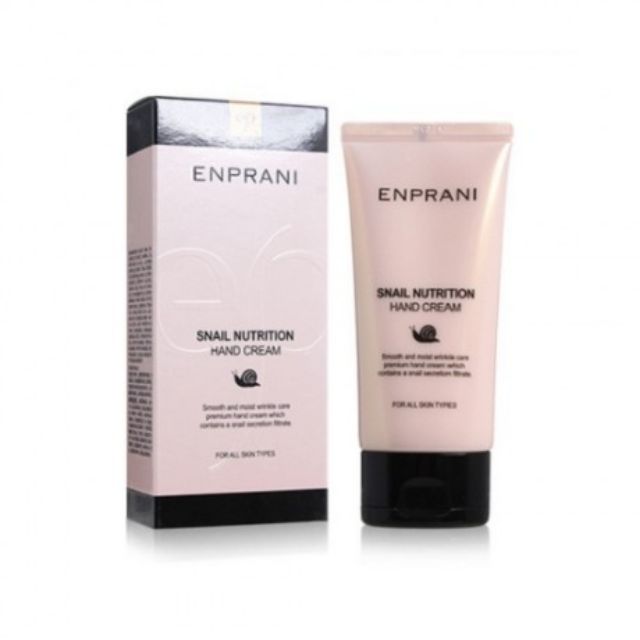 Enprani snail nutrition Hand Cream 蝸牛滋養護手霜 | 蝦皮購物