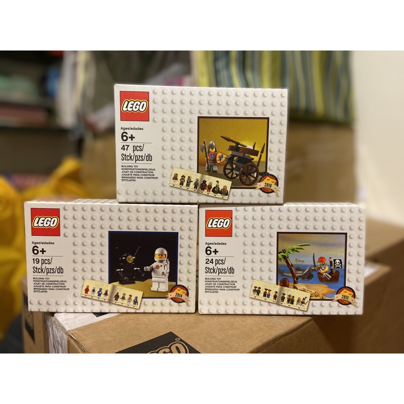 LEGO樂高 5004419 5002812 5003082 獅國士兵 太空人 海盜 全新未拆 三盒一次擁有 絕版 | 蝦皮購物
