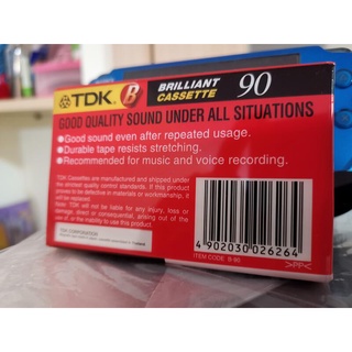 全新 TDK B90 錄音帶 空白帶 磁帶 卡帶 高音質低噪音 90分鐘maxell sony axia | 蝦皮購物