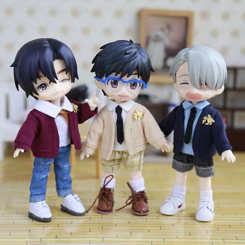 《現貨》【風閣】ob11日系學院風 毛衣 襯衫-ob11/黏土人/gcs/制服/娃服/毛衣外套/襯衫/校服/學生服 | 蝦皮購物