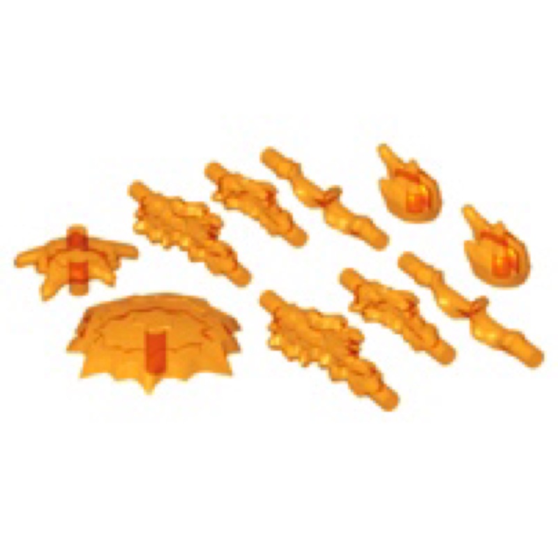 樂高 LEGO 能量波 武器配件包 透明橘色（35032 76131 76108） | 蝦皮購物