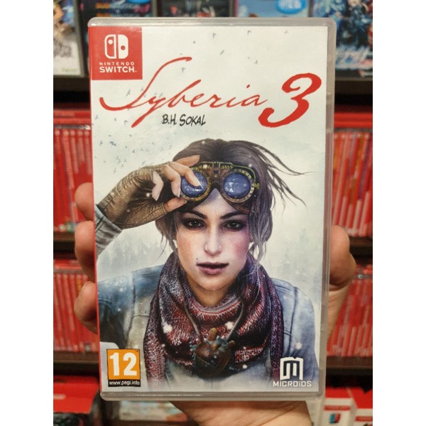 【全新商品】NS Switch遊戲 Syberia 3 西伯利亞 3 中文版 歐版封面PEGI | 蝦皮購物