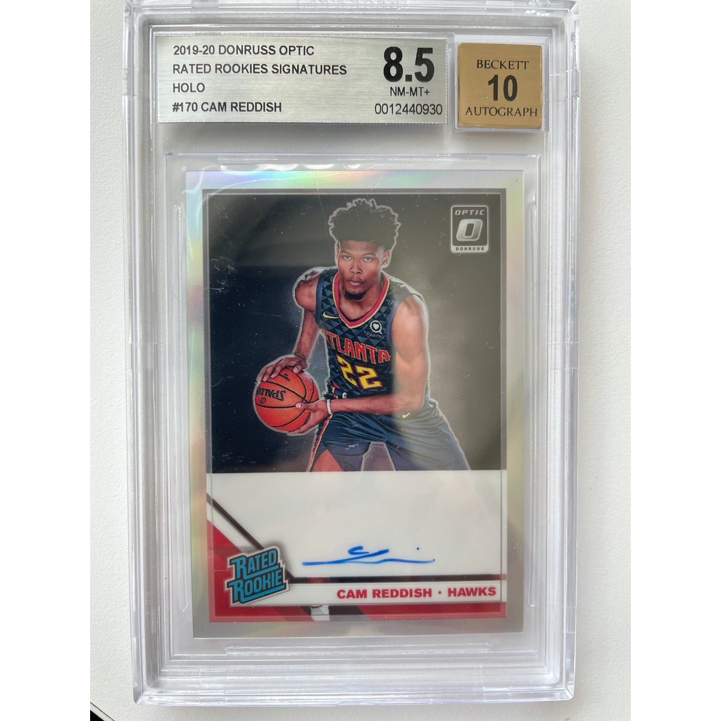 Cam Reddish RC Auto BGS 8.5 簽名 | 蝦皮購物