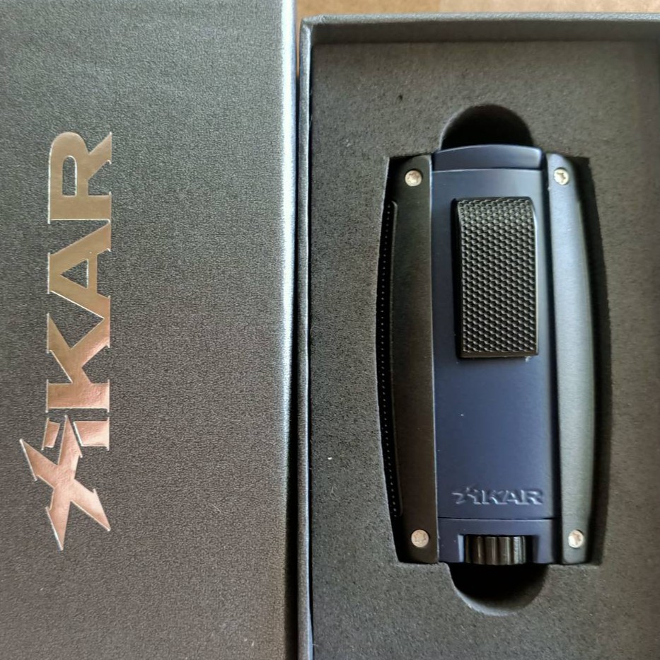 【現貨附發票】正品 美國XIKAR 雪茄打火機 噴射雙孔 Turismo™ Lighters (消光藍) | 蝦皮購物