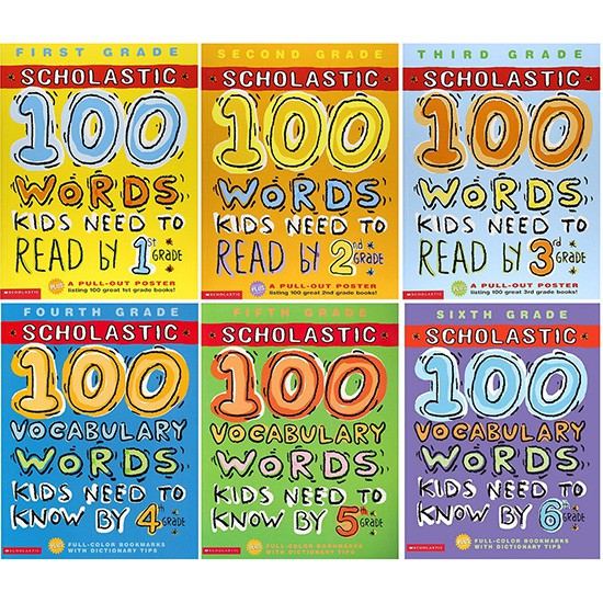 Scholastic 100 Words Kids Need To Read 全系列 英文字彙建構 單字學習【歌德書店】 | 蝦皮購物