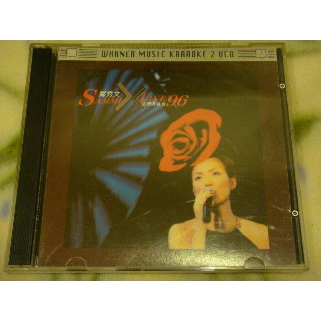 鄭秀文vcd=96空間演唱會 2vcd | 蝦皮購物