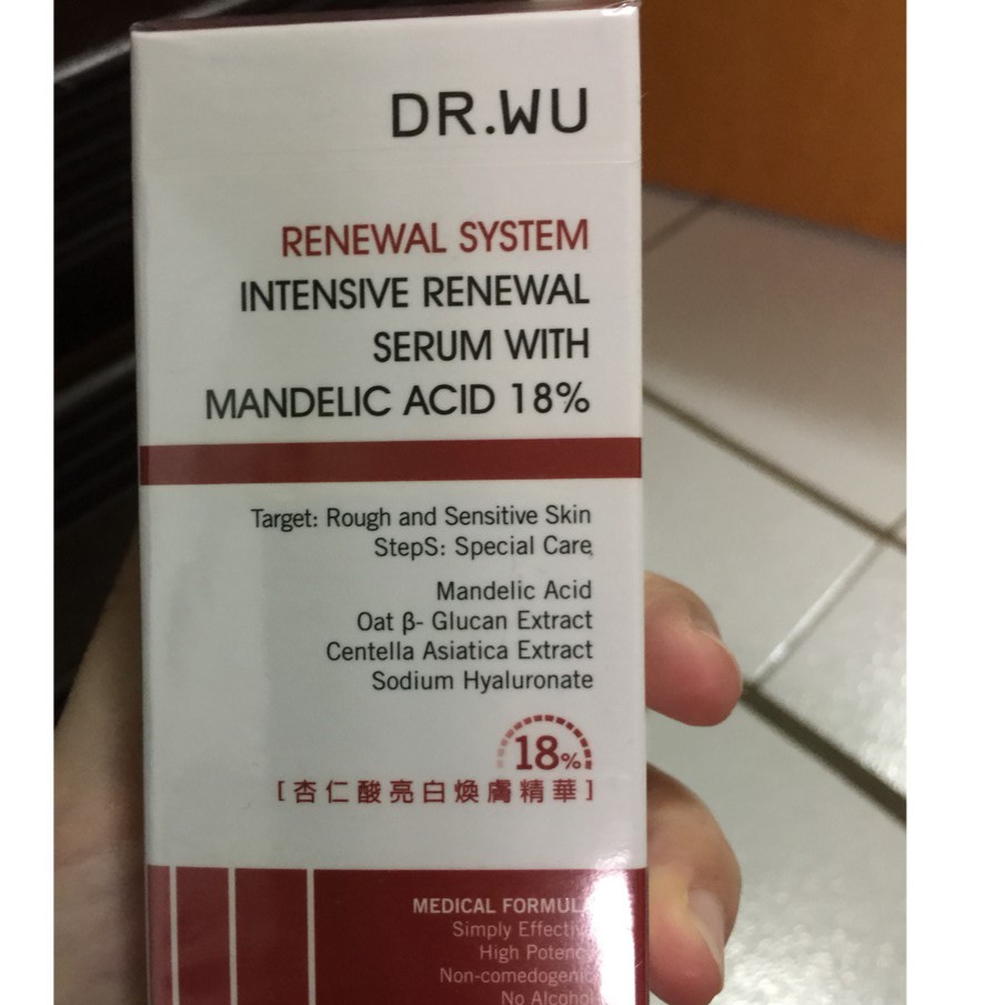 DR.WU 18%黃金濃度杏仁酸 | 蝦皮購物