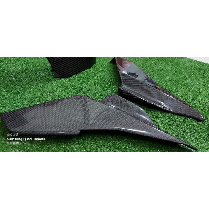 【XYMOTO】(通用款) 仿H2造型 照後鏡定風翼 小翅膀 CBR650R CBR5000R NINJA400 R3 | 蝦皮購物