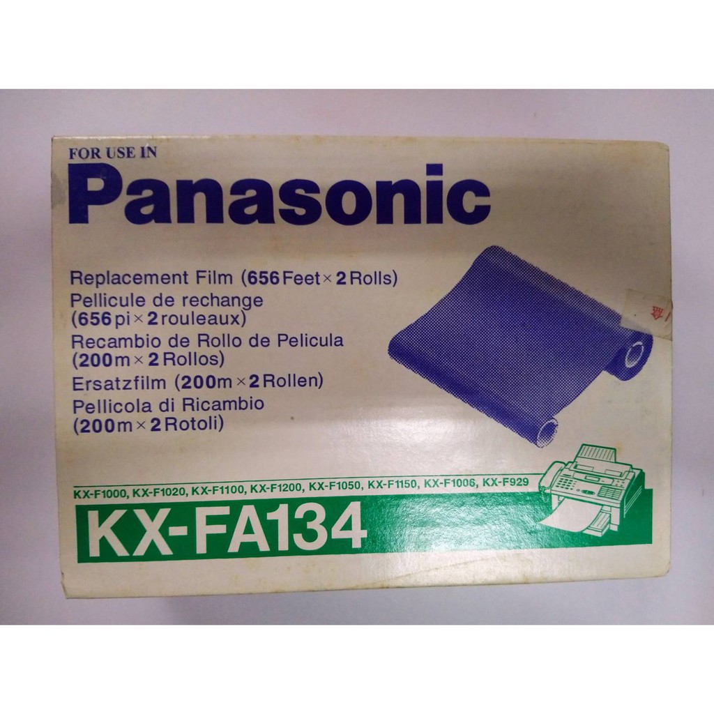 【現貨 含稅開發票】【2捲/盒】KX-FA134 Panasonic KX-F1006/KX-F1050用 傳真機轉寫帶 | 蝦皮購物