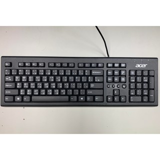 超優惠！！ 全新 原廠 ACER 宏碁 PR1101U有線鍵盤 電腦周邊 Computer keyboard | 蝦皮購物