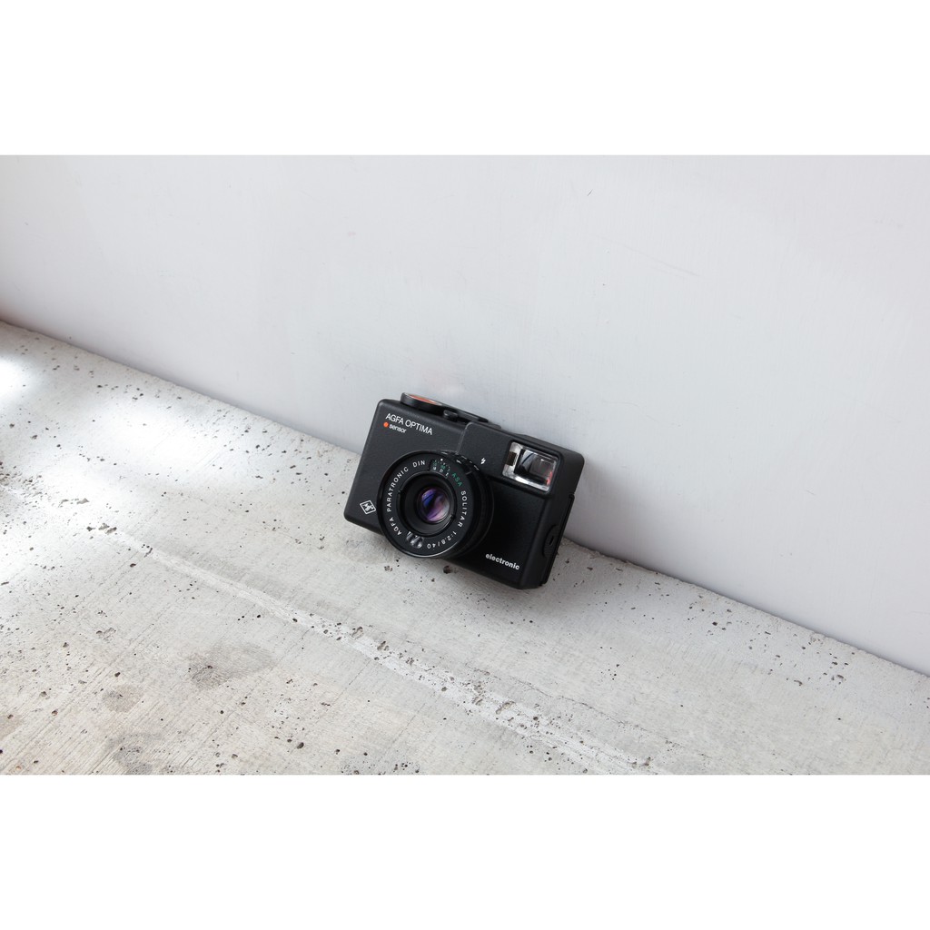 【星期天古董相機】AGFA OPTIMA ELECTRONICS 40mm F2.8 估焦 底片 相機 | 蝦皮購物