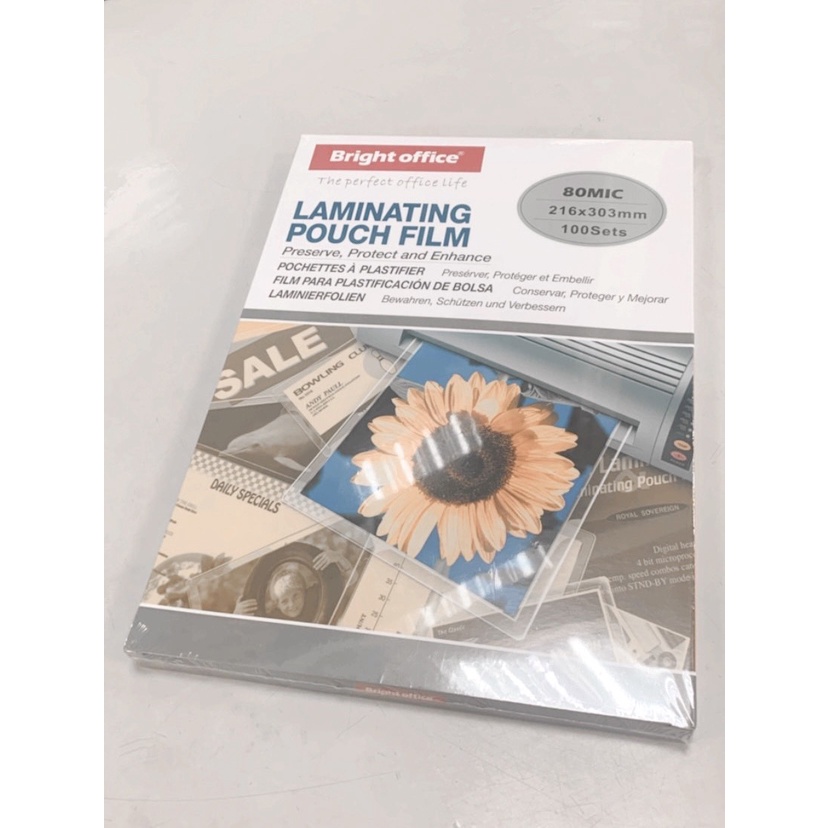 A4/A3護貝膠膜 *MBS-80u 100張入 | 蝦皮購物