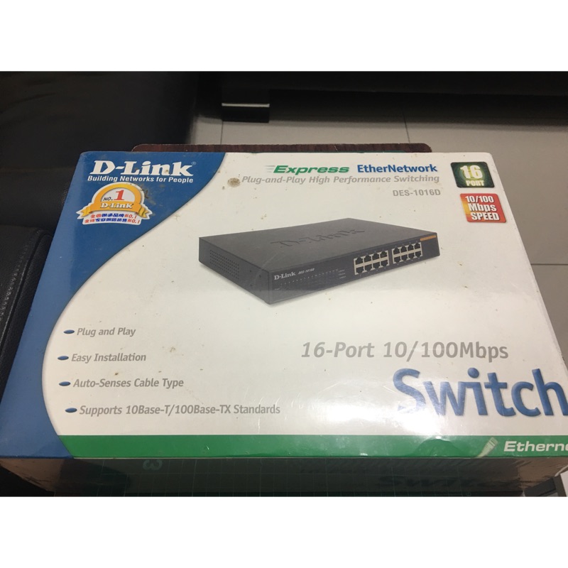 全新 D-LINK DES-1016D 網路交換器 16阜 | 蝦皮購物