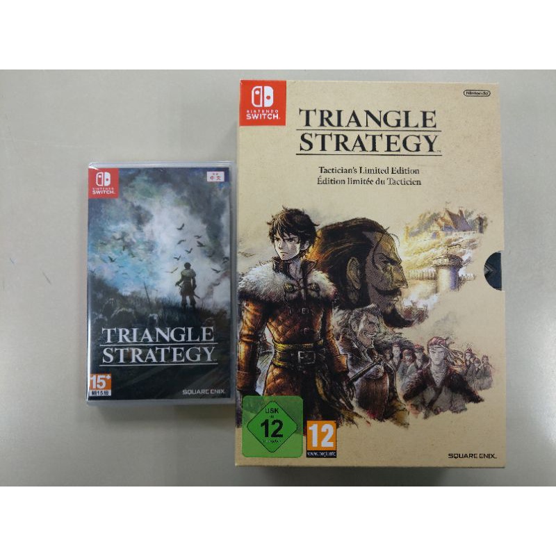 NS全新現貨不用等 三角戰略 中文版（台灣公司貨）/歐洲限定版 triangle strategy switch | 蝦皮購物