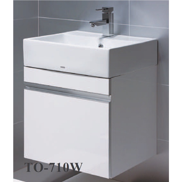CORINS 柯林斯 TOTO方盆內崁亮鉻色鋁把手浴櫃 TO-710W | 蝦皮購物
