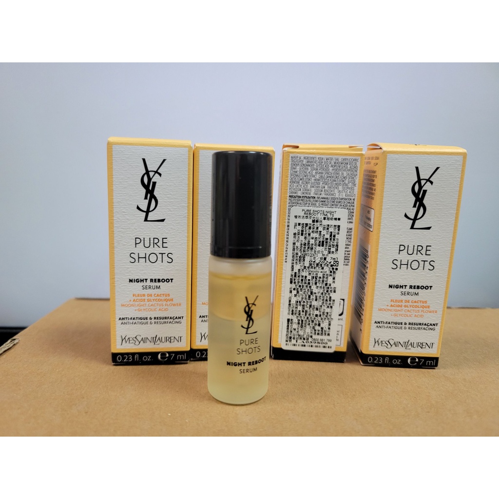 YSL 極效活萃夜光仙人掌超級精華 7ml | 蝦皮購物