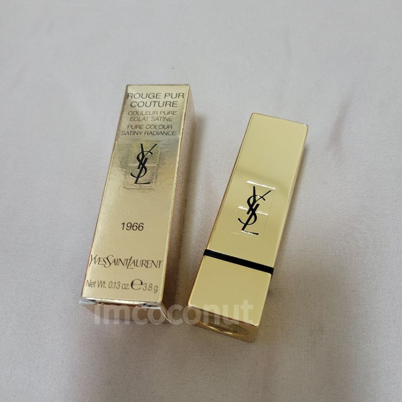 現貨 YSL 奢華緞面唇膏 1966 方管 1966 口紅 | 蝦皮購物