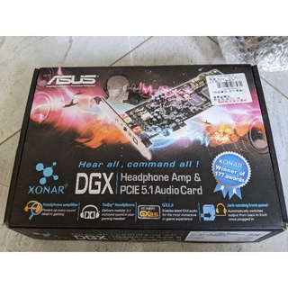 ASUS Xonar DGX Pci-e 電競音效卡 | 蝦皮購物