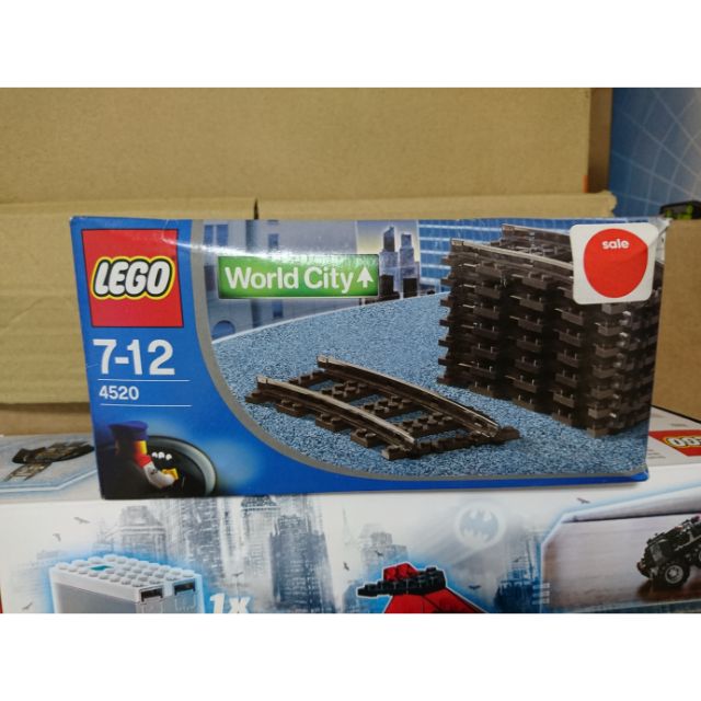 樂高 lego 4520 經典 絕版 火車 軌道組 9v 全新未開 現貨 | 蝦皮購物
