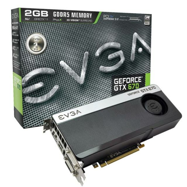 EVGA GTX 670 4G | 蝦皮購物