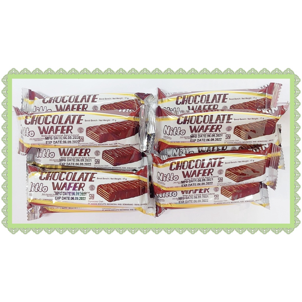 NITTO CHOCOLATE WAFER 巧克力威化棒 | 蝦皮購物