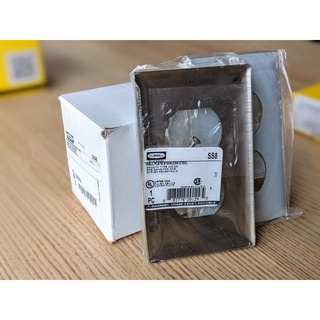 美國 Hubbell SS8 音響級 不鏽鋼電源蓋板 (現貨) | 蝦皮購物