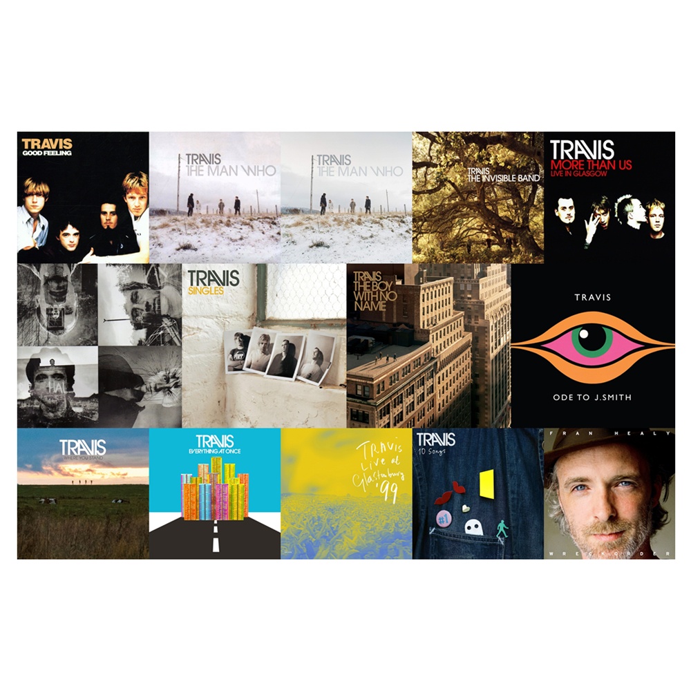 現貨 專輯 套售 Travis 崔維斯合唱團 樂團 歷年專輯CD Singles Live DVD Fran Healy | 蝦皮購物