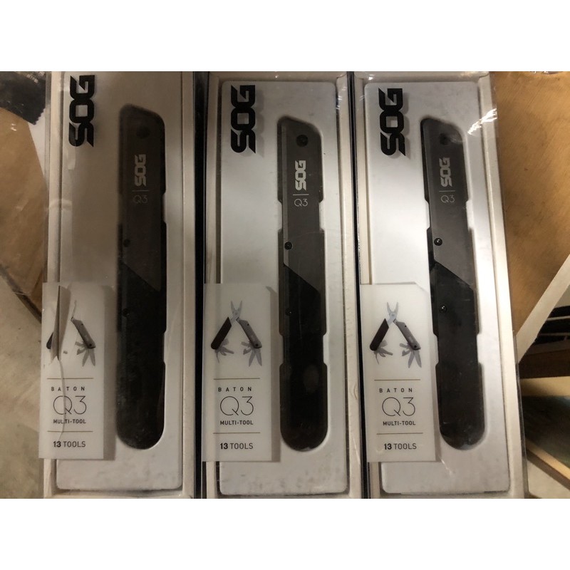 《全新現貨》美國 SOG 索格 BATON Q3 多功能小刀13用輕便型工具鉗 戶外求生工具 | 蝦皮購物
