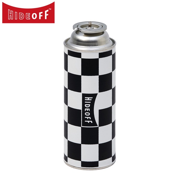 【現貨】HIDE OFF Butane Cover 黑白棋盤格 瓦斯罐套 | 蝦皮購物