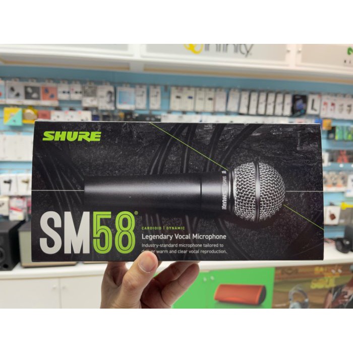 【有開關版本】送原廠收納皮套 夾頭 Shure SM58s SM-58s sm58麥克風 禾豐音響台灣 /公司貨保固兩年 | 蝦皮購物