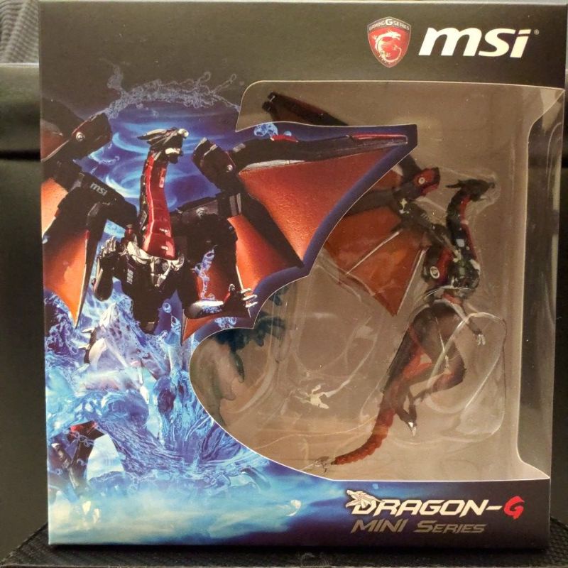 MSI 微星 Dragon-G 模型公仔 送紅龍筆 機械龍 MINI Series 水屬性 全新現貨 | 蝦皮購物