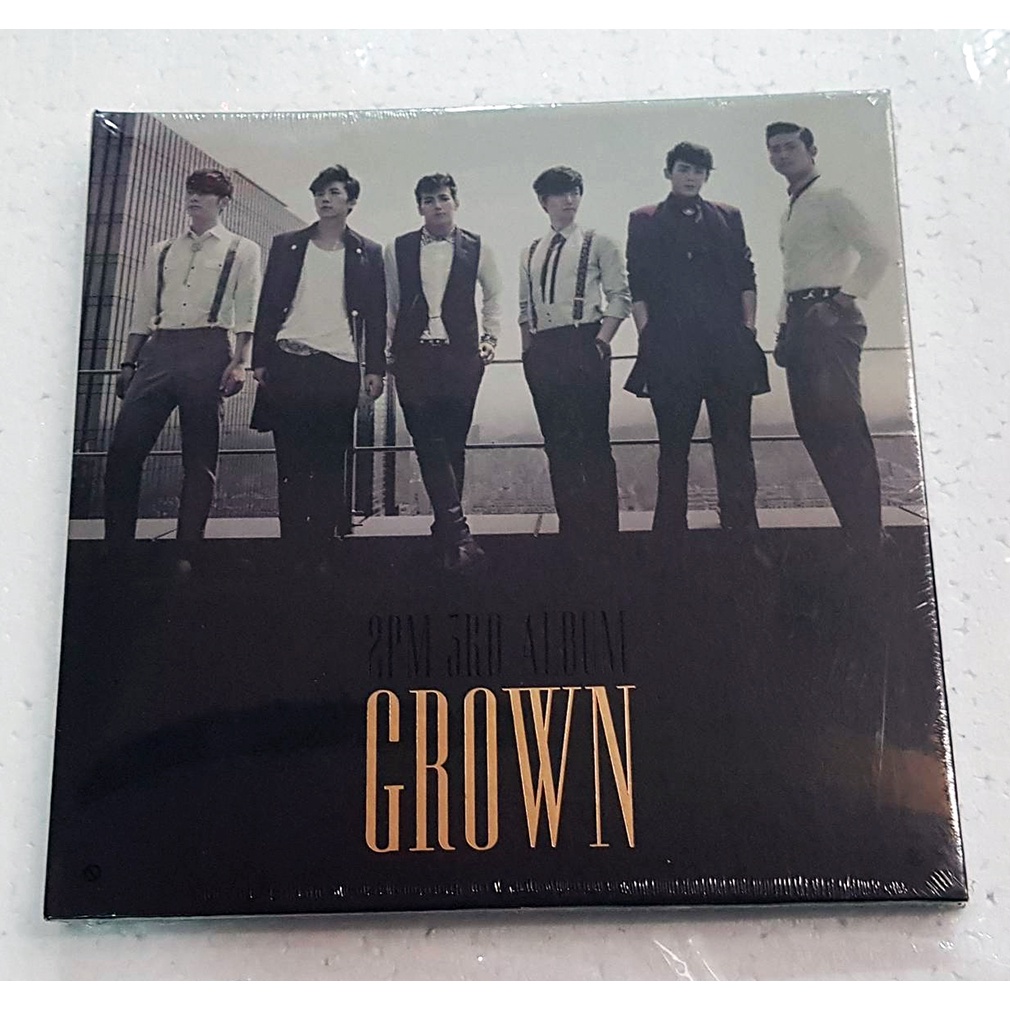 2PM [ Grown ] 正規三輯 CD 專輯 Kpop 2013 尼坤 澤演 祐榮 俊昊 燦盛 Jun Kpop | 蝦皮購物